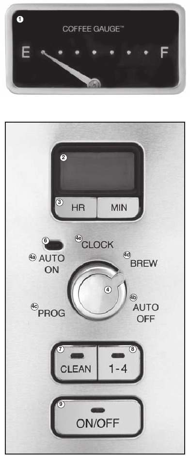 Cafetera programable de 12 tazas Cuisinart DCC-3000 Coffee On Demand ...