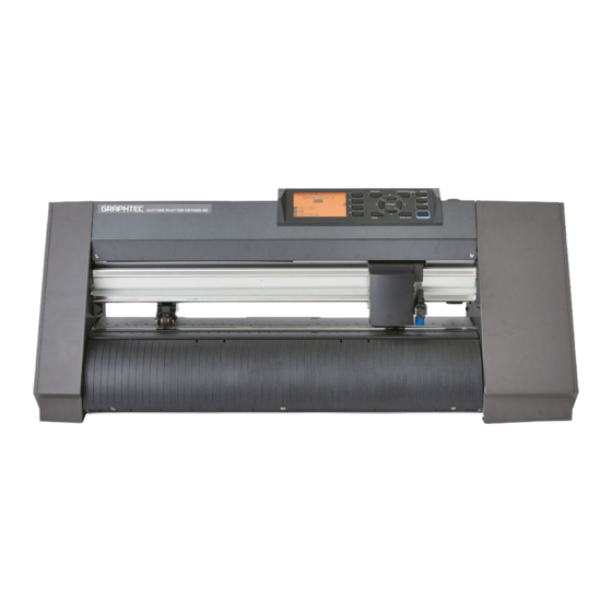 GRAPHTEC CE7000-40 GUIA DEL USUARIO Descargar en PDF | ManualsLib
