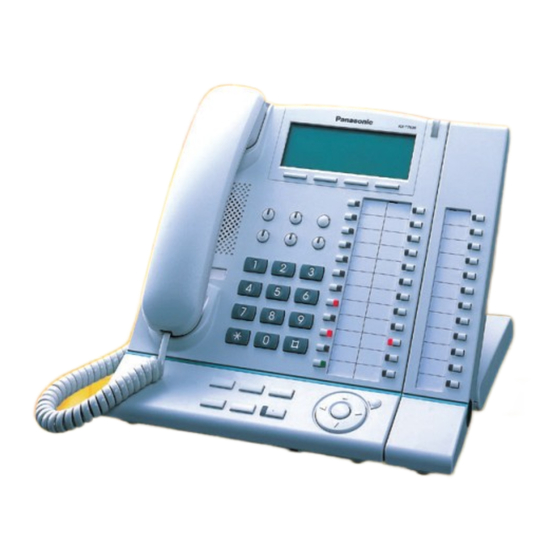 PANASONIC KX-TDA30 GUÍA DE FUNCIONES Descargar en PDF | ManualsLib