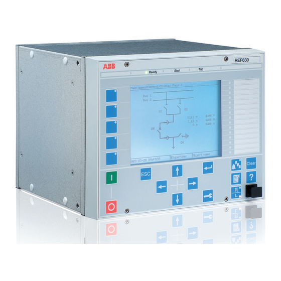 ABB 630 SERIE MANUAL DE OPERADOR Descargar en PDF | ManualsLib