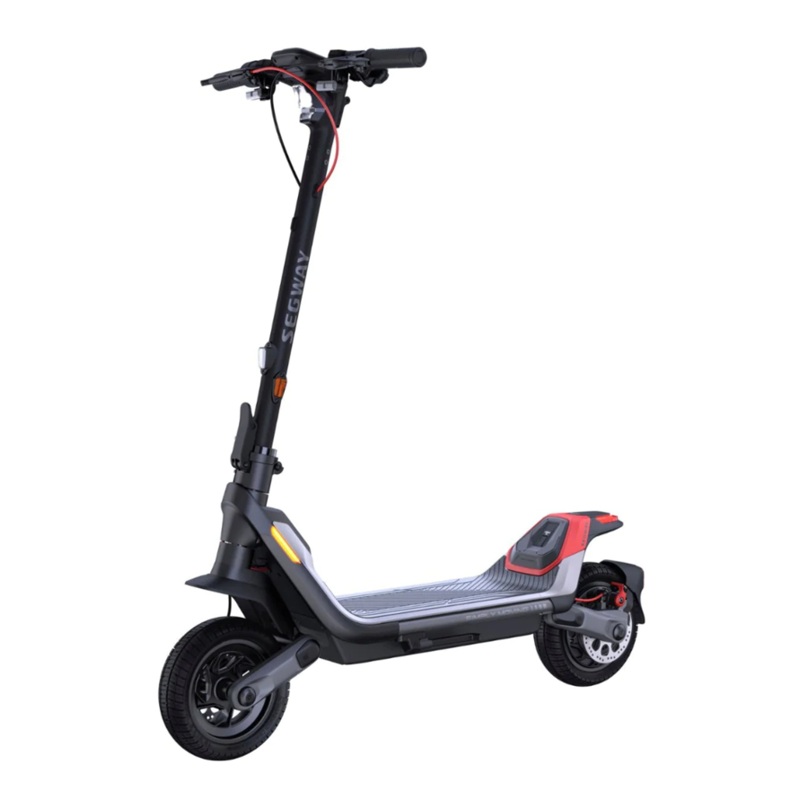 Segway P100 - Manual del Patinete Eléctrico | ManualsLib