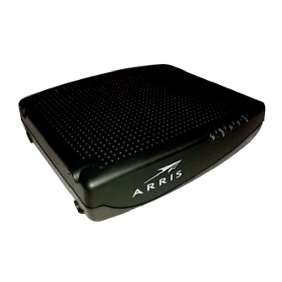 ARRIS DOCSIS 3.0 INSTRUCTIVO DE INSTALACIÓN Descargar en PDF | ManualsLib