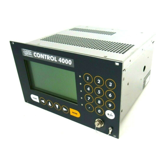 OPTEK C4000 MANUAL DE INSTRUCCIONES Descargar en PDF | ManualsLib