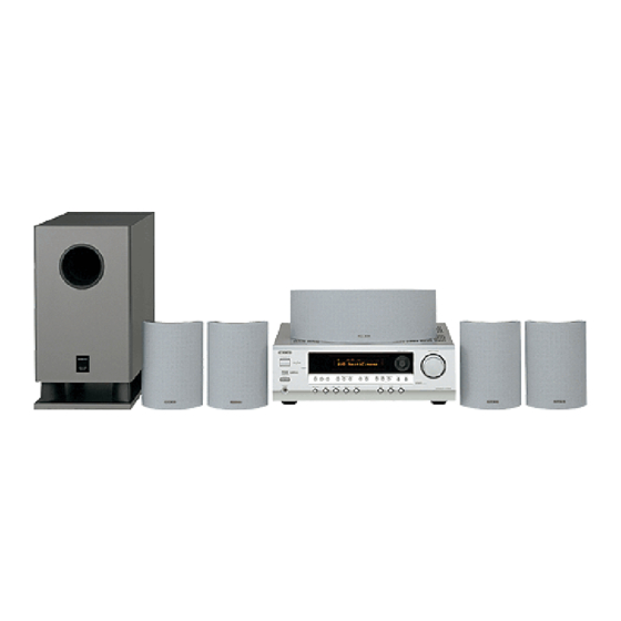 Accesorios Incluidos - Onkyo HT-S580 Manual De Instrucciones [Página 62 ...