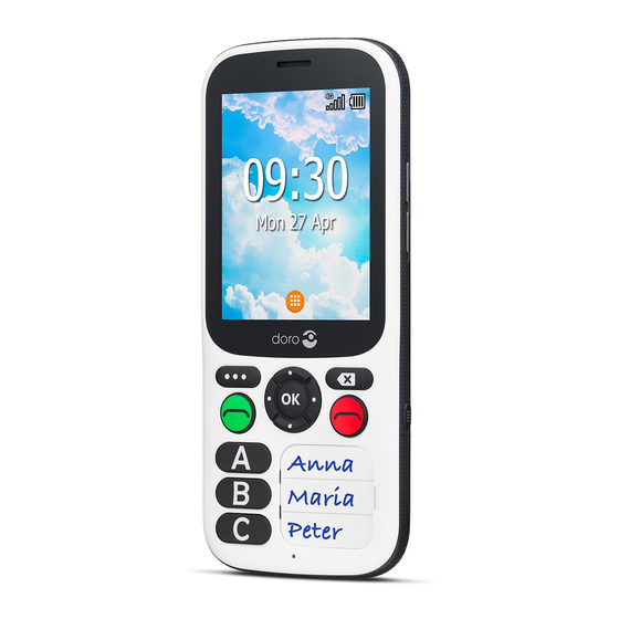 Response By ; Para El Destinatario De Alarmas - Doro 780X Manual De ...