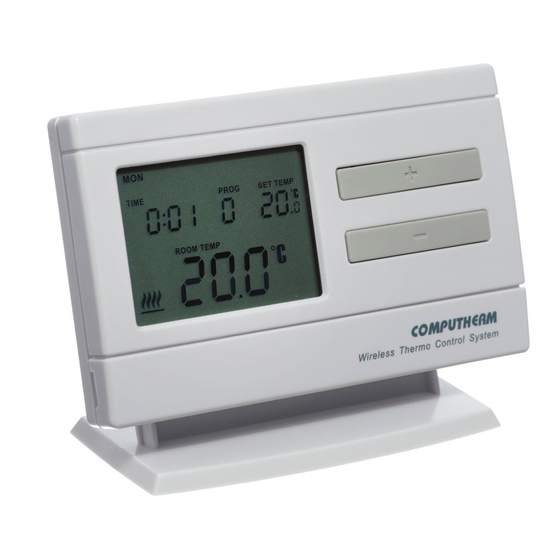 COMPUTHERM Q7RF INSTRUCCIONES DE USO Descargar en PDF | ManualsLib