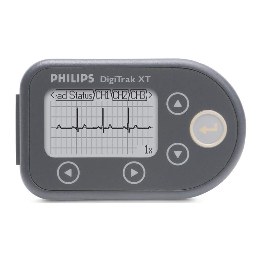 Manual de solución de problemas del registrador Philips DigiTrak XT ...