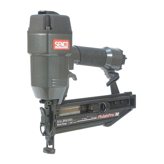 Tool Use; English; Herramienta - Senco FinishPro 32 Instrucciones De ...