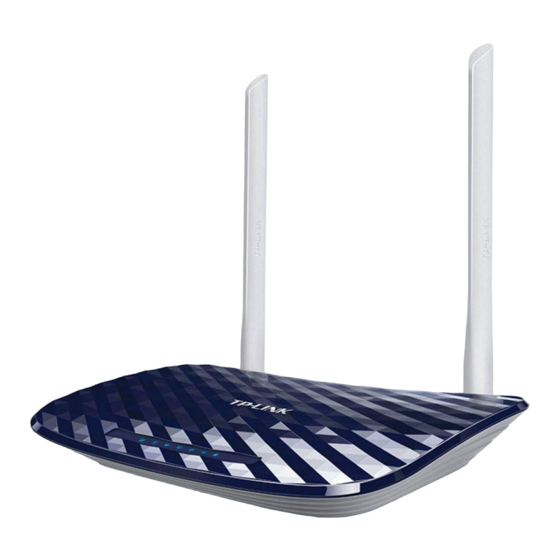 TP-LINK ARCHER-C20 AC750 MANUAL DE INSTRUCCIONES Descargar en PDF ...