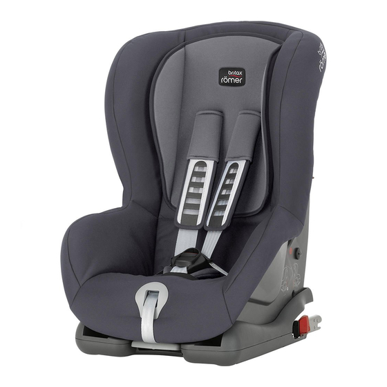 BRITAX RÖMER DUO PLUS MANUAL DE INSTRUCCIONES Descargar en PDF | ManualsLib