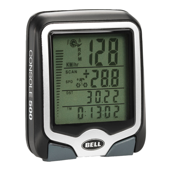 BELL CONSOLE 500 MANUAL DE INSTRUCCIONES Descargar en PDF | ManualsLib