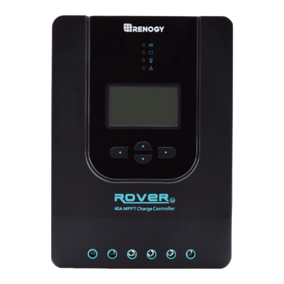 RENOGY ROVER LI SERIE MANUAL DE INSTRUCCIONES Descargar en PDF | ManualsLib