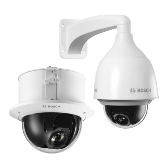 BOSCH AUTODOME IP 4000 HD OPERACIÓN MANUAL Descargar en PDF | ManualsLib