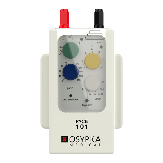 Datos Técnicos - OSYPKA PACE 101H Manual Del Usuario [Página 41 ...