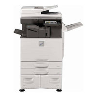 Sharp MX-M3070 Manuales | ManualsLib