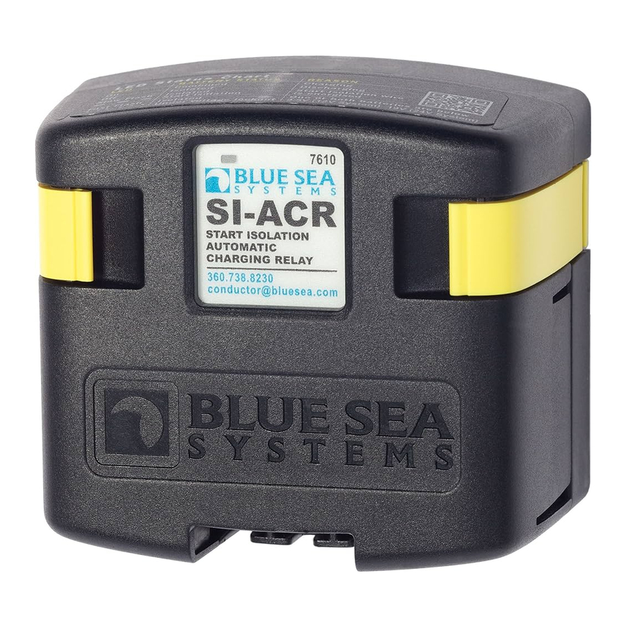 Manual de instalación del relé de carga automático de la serie SI 7610 ...