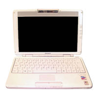 Sony Vaio PCG-TR Serie Manuales | ManualsLib