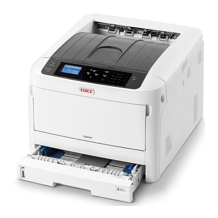 Manual de Oki C844 / C834 / ES8434 Series | ManualsLib