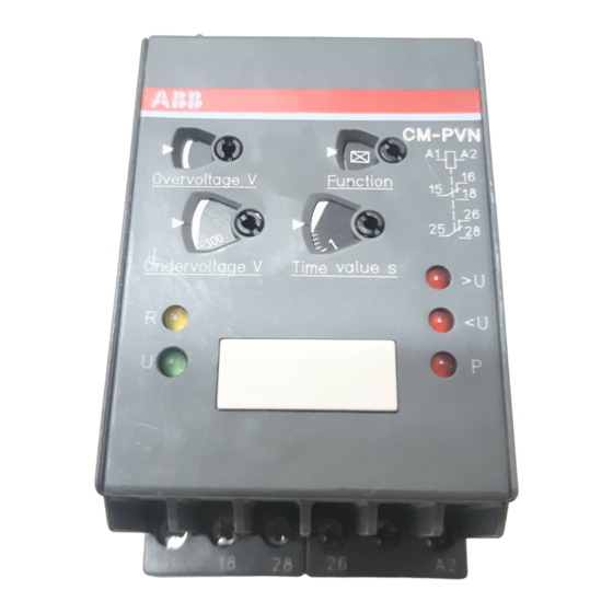 ABB CM-PFS INSTRUCCIONES DE SERVICIO Y DE MONTAJE Descargar en PDF ...