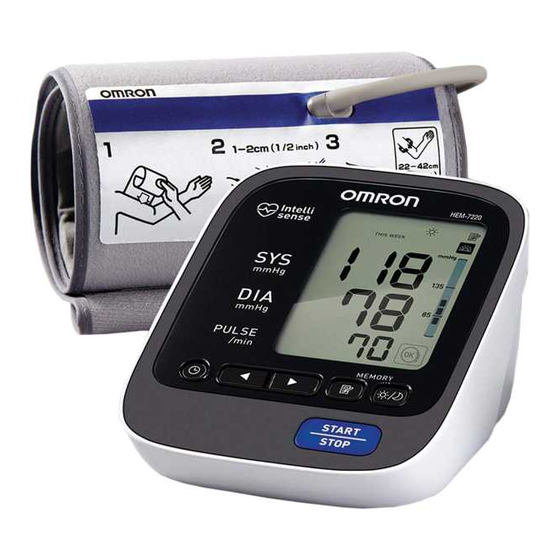 OMRON COMFIT HEM-7220 MANUAL DE INSTRUCCIONES Descargar en PDF | ManualsLib