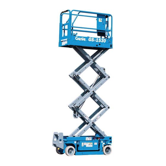 Lateral De Los Controles Desde El Suelo - Genie GS-1530 Manual Del ...
