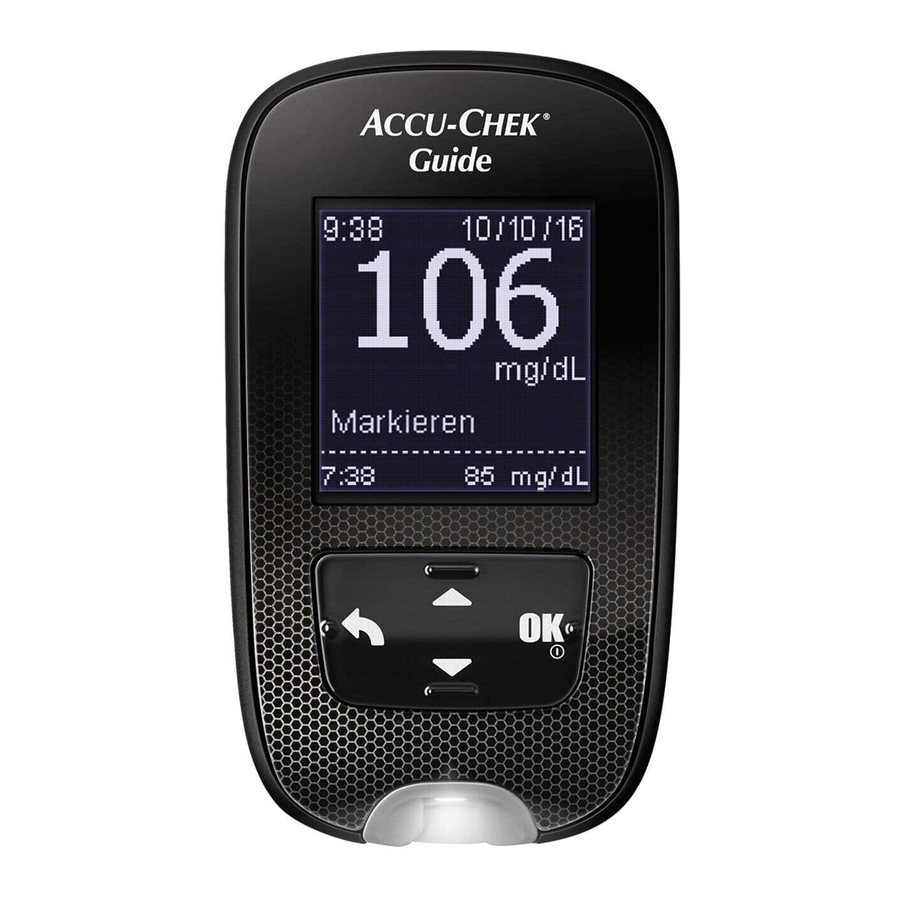 Accu-Chek Guide - Guía de inicio rápido del sistema de control de ...