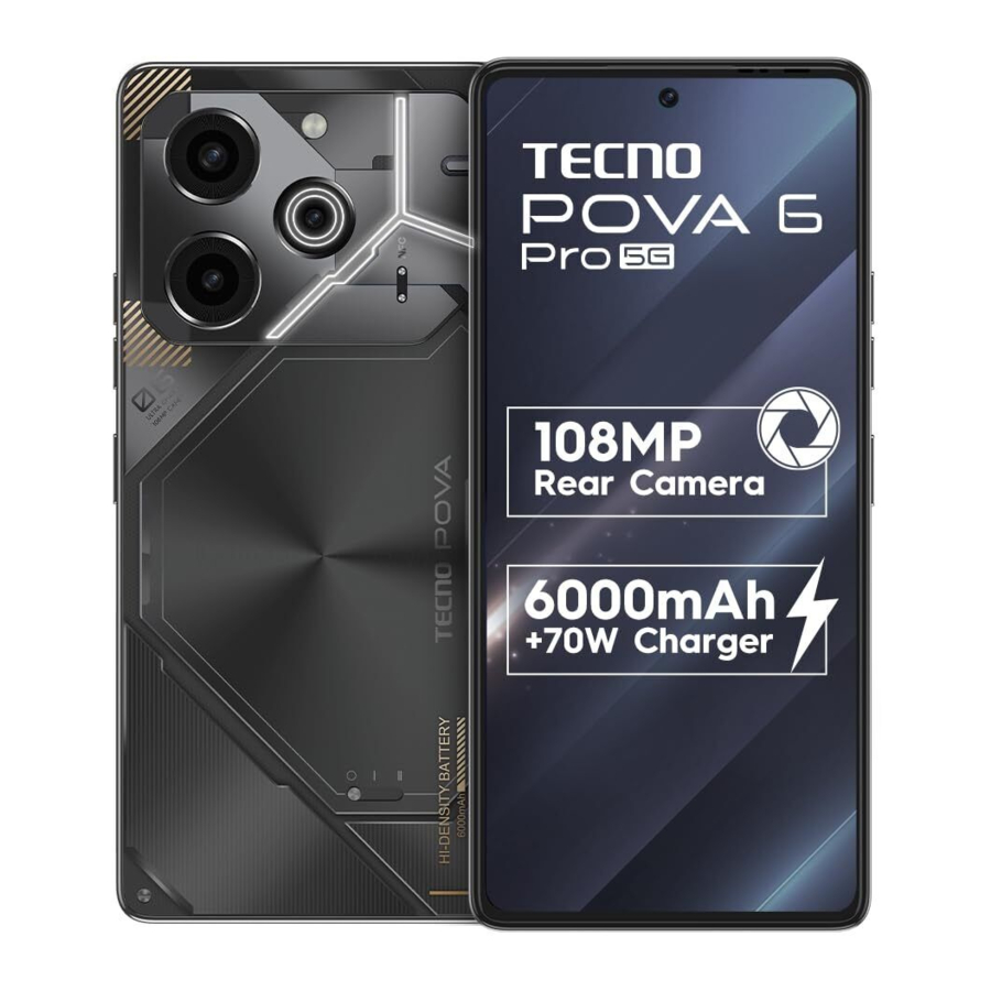 Manual de Tecno POVA 6 Pro 5G | ManualsLib