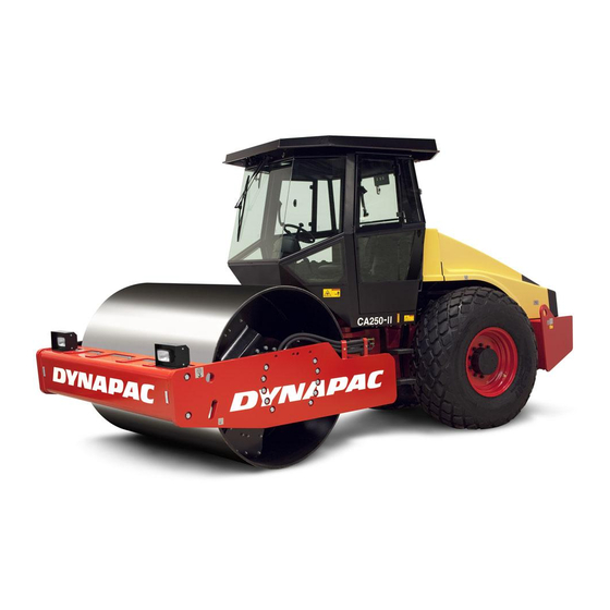 Dynapac CA250 Manuales | ManualsLib