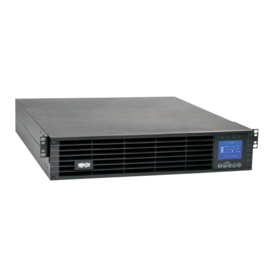 TRIPP-LITE SMARTONLINE SUINT1000LCD2U MANUAL DE INSTRUCCIONES Descargar ...