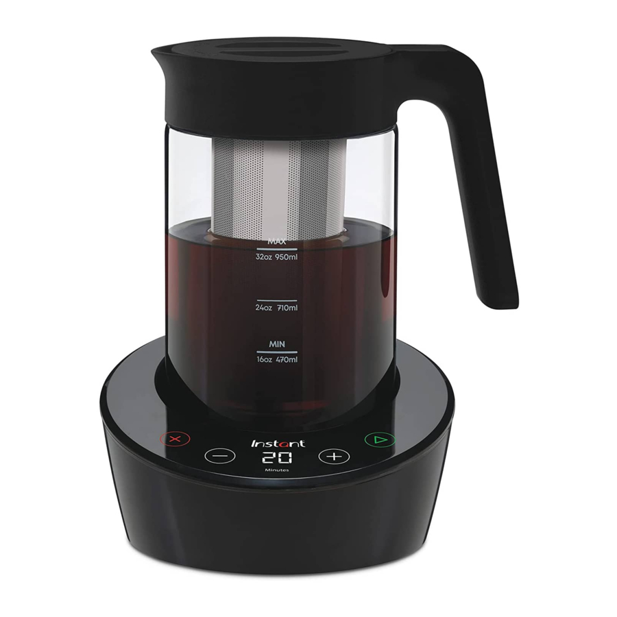Manual de Instant Pod Cold Brewer 140-0097-01 | ManualsLib