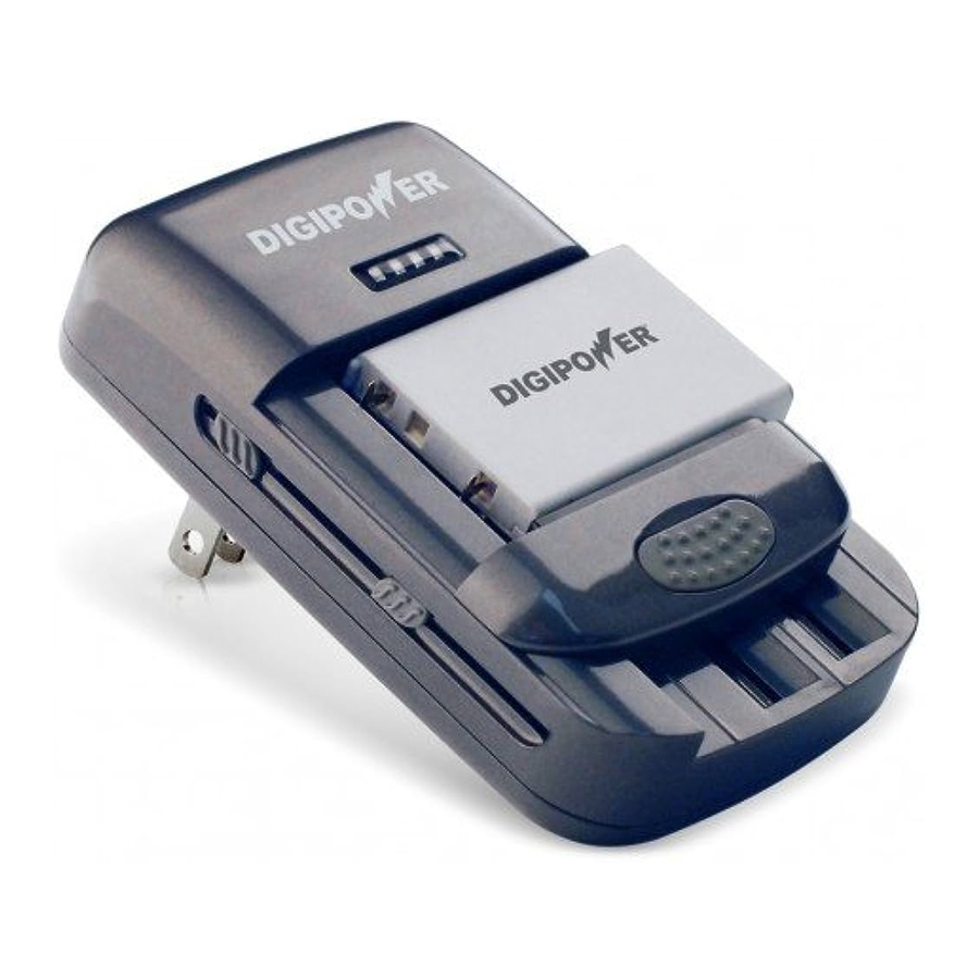 DigiPower TC-U400 - Manual del cargador universal de baterías | ManualsLib