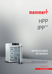 Memmert HPP 1060 Manuales | ManualsLib