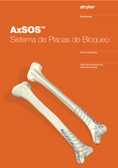 Stryker AxSOS Tibia Distal Anterolateral Manuales | ManualsLib