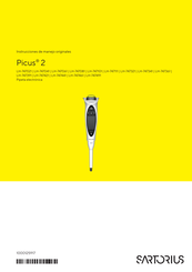 Sartorius Picus 2 LH-747061 Manuales | ManualsLib
