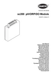 Hach SC200 Manuales | ManualsLib
